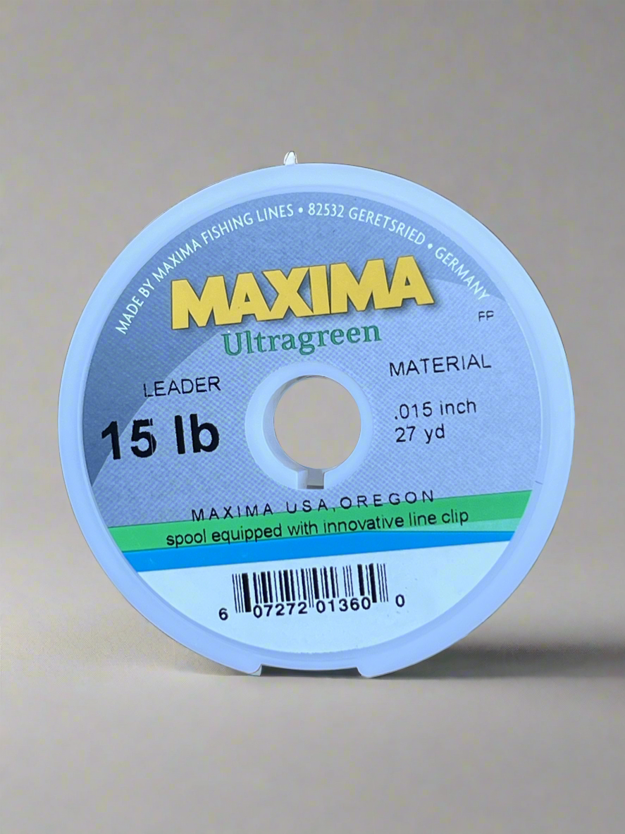 Maxima Ultragreen at Waters West Fly Fishing Outfitters.