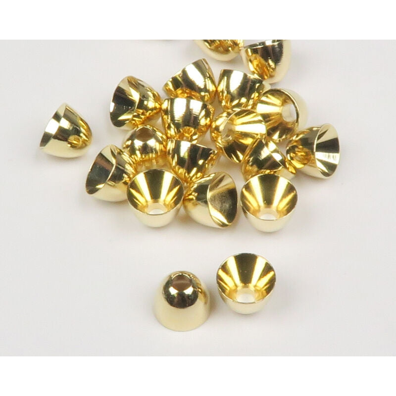 Copper Fishing Weights 50PCS Brass Cone Heads For Fly Tying - Sinking ...