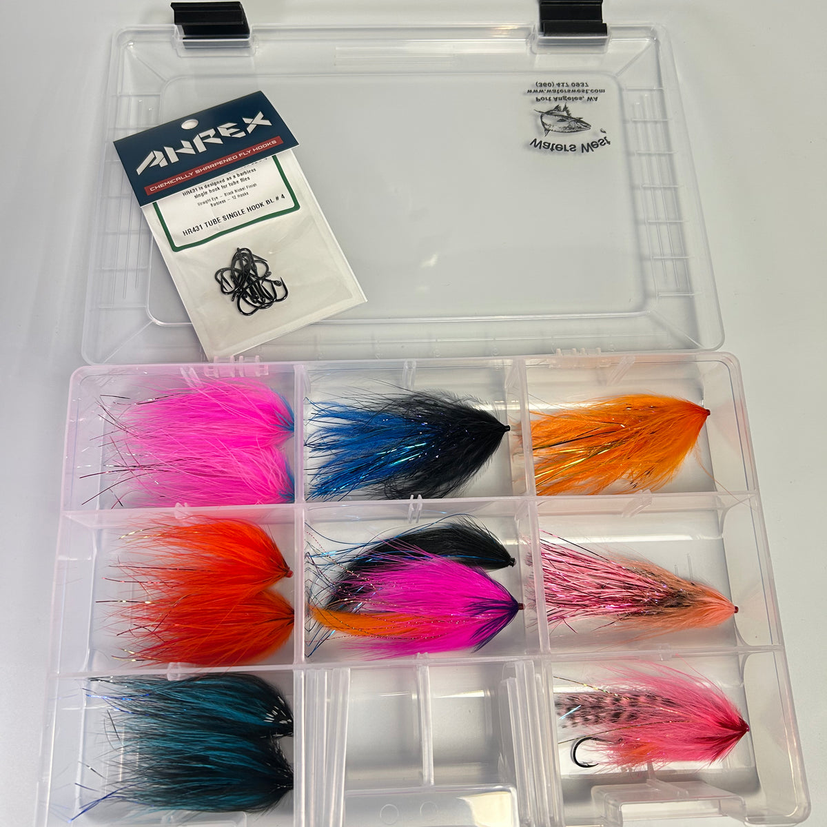 Winter Steelhead Tube Fly Kit - 12 Flies – Waters West Fly Fishing ...