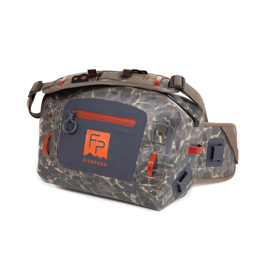 Fishpond Thunderhead Submersible Lumbar pack- Eco Riverbed Camo at ...