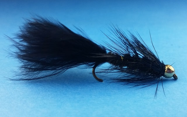 Beadhead Wooly Bugger - Black – Waters West Fly Fishing Outfitters