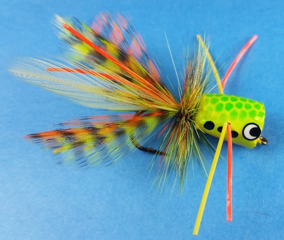Fire Tiger Popper – Waters West Fly Fishing Outfitters